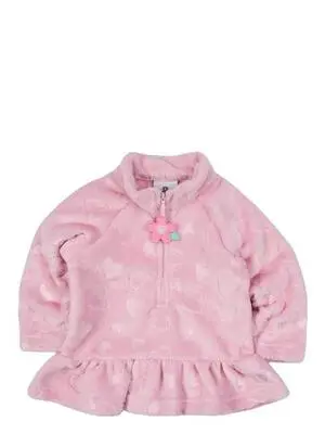 FLORENCE EISEMAN Heart Fleece Tunic - Pink