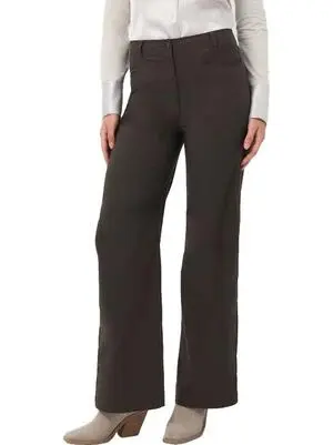 Anatomie Greyson Mid-Weight Stretch Wide Leg Pant Espresso
