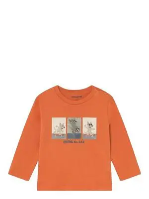 MAYORAL Interactive Lenticular T-shirt - Orange