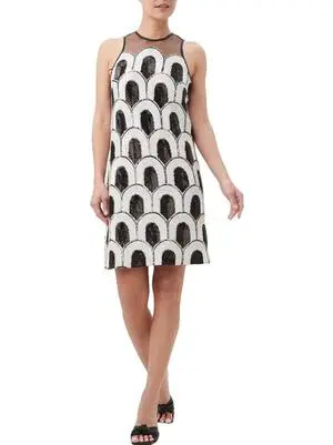 Trina Turk Johana Sequin Shift Dress - Multi