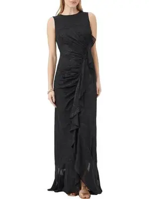 Trina Turk Amara Sleeveless Maxi Dress - Black