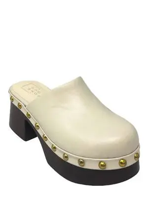SHU SHOP Lily Platform Mule - Bone