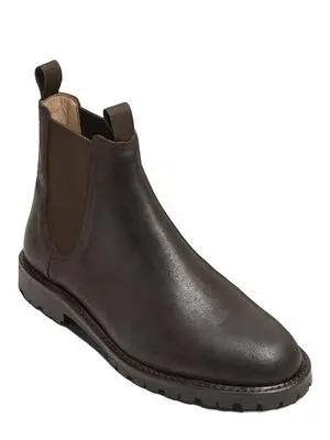 MYRQVIST Elfvik Chelsea Boots Dark Brown Suede