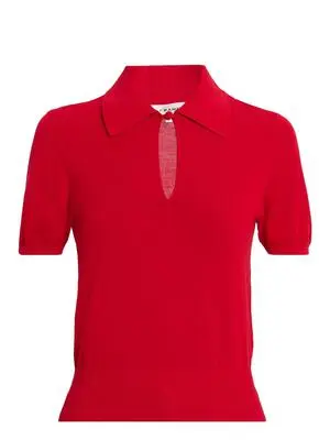 FRAME The Keyhole Polo - Bright Ras