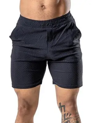 MACEOO Soot Stretch Cotton Shorts - Black