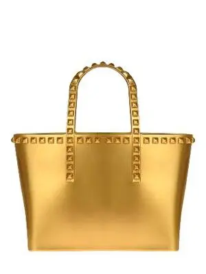 Carmen Sol Grazia Studded Tote Bag - Gold