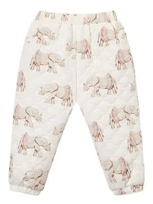 MILKBARN Quilted Padded Pants - Tutu Elephant