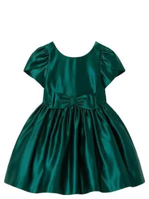 Janie And Jack Bow Dress - Green
