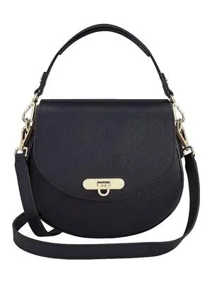 Gigi New York Sophia Saddle Bag - Black