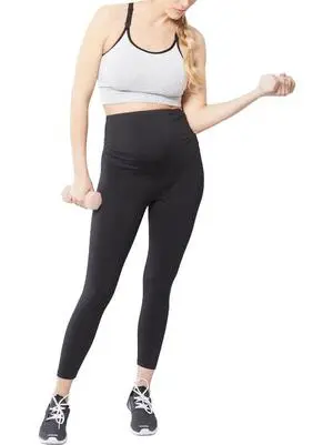 Ingrid & Isabel® Maternity 7/8 Legging - Black