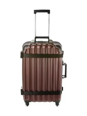 VINGARDEVALISE VinGardeValise Grande 12-Bottle Wine & Spirits Suitcase Burgundy