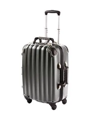 VINGARDEVALISE Piccolo 5-Bottle Wine & Spirits Suitcase Silver