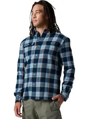 BACKCOUNTRY Venture Midweight Flannel Shirt Midnight Blue Drifter Plaid