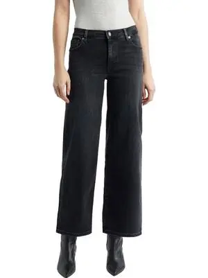 FRAME The Mellow Ankle Straight Leg Jeans - Starship