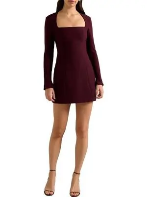 EVER NEW Ruby Long Sleeve Minidress