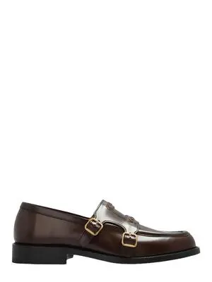 Marni Bambi 3.0 Double Buckle Loafer - Tan