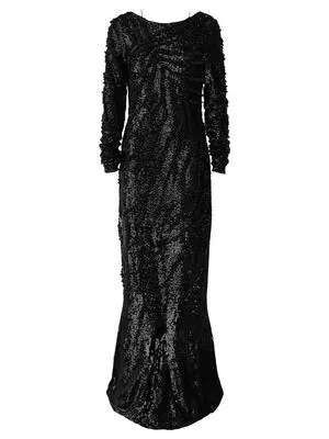 Givenchy Sequin Mermaid Gown - Black