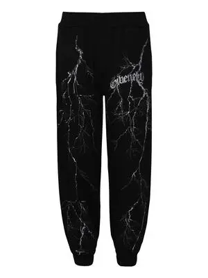 Givenchy Crystal Cut Sweatpants - Black
