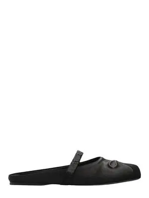 Marni Ballet Flat Sabot - Black