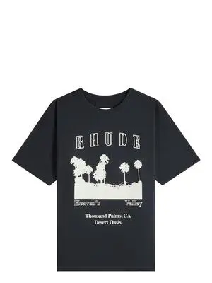 Rhude Thousand Palms Tee - Black