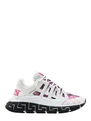 Versace Trigreca Sneakers - White