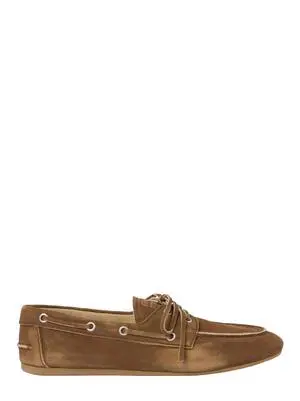 MIU MIU Faded Unlined Suede Loafer