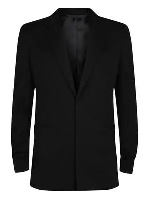 Givenchy Fitted Single Button Blazer - Black