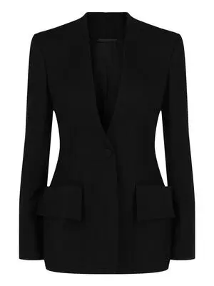 Givenchy Hourglass Single-breasted Blazer - Black
