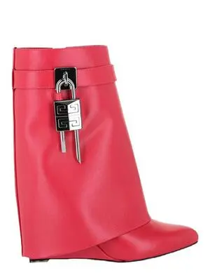 Givenchy Shark Lock Ankle Boots Pink