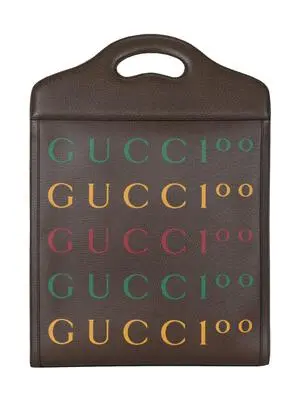 Gucci Aria 100th Anniversary Tote - Brown