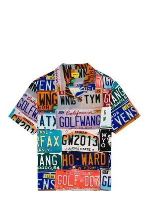 GOLF WANG Roadtrip Rayon Button Up - Multicolor