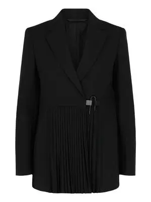 GIVENCHY Accordion Pleated U Lock Jacket