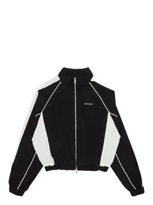 Rhude Ramona Piping Track Jacket - Black