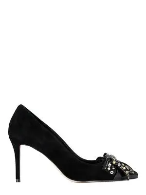 KURT GEIGER Embellished Bow Pumps