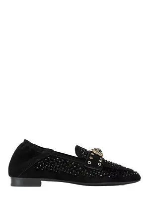 Kurt Geiger Embellished Loafer - Black