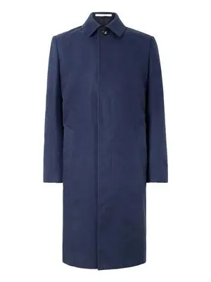 Gabriela Hearst Blake Silk-felt Car Coat - Blue