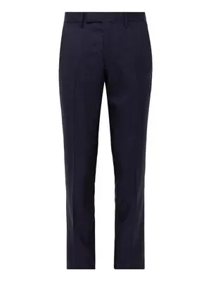 Mr P. Phillip Slim-fit Wool Suit Trousers - Blue