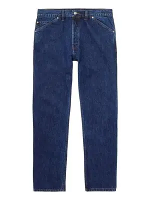 DRAKE'S Straight-leg Selvedge Jeans - Blue
