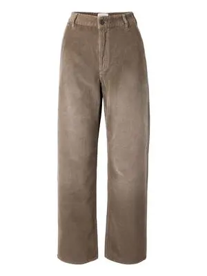 KALLMEYER-Cotton-Corduroy Wide-Leg Trousers