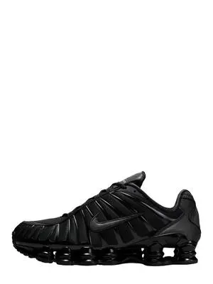 Nike Shox Tl Sneakers With Reflective Accents - Black