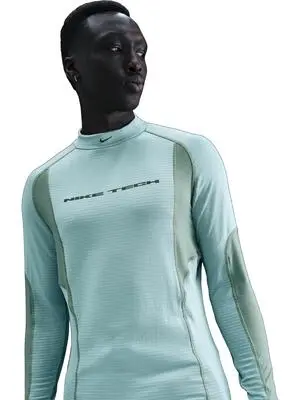 Nike Tech Base Layer Long Sleeve Top - Green