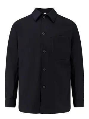 HEVO Bari Viscose Blend Shirt - Black