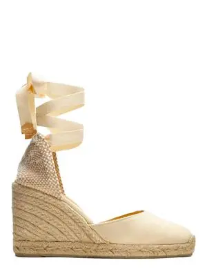 CastaÑer Carina Wedge Sandal - Ivory