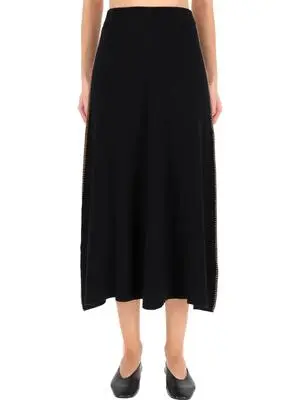 Paul Smith Ribbed Skirt - Black