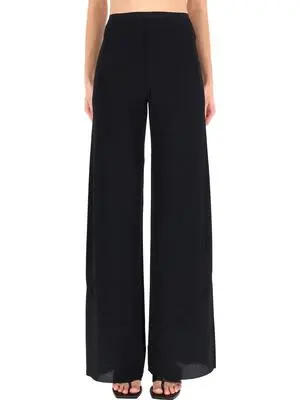 Rick Owens Wide Leg Bias Pants - Black