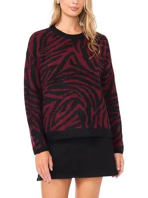 Vince Camuto Crewneck Sweater - Windsor Wine