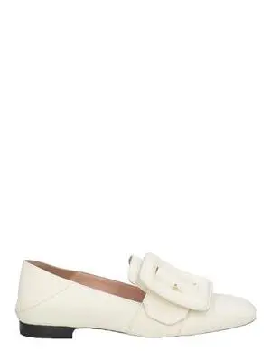 Bally Leather Loafers - Off White