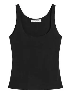 PEACHY DEN Kylie Vest Top - Graphite
