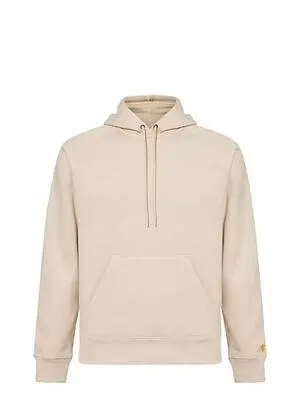 Carhartt Work In Progress Relaxed-Fit Cotton-Blend Hoodie Fleur De Sel / Gold