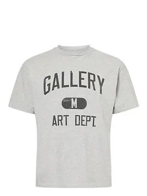 GALLERY DEPT. Art Department Crewneck Cotton-blend T-shirt Xl Heather Grey
